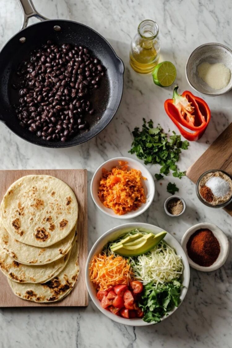 Low FODMAP Black Bean Tacos Recipe - Low Fodmap Diet Recipes