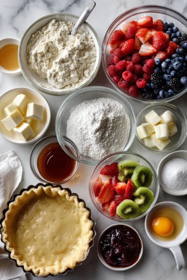 Low FODMAP Fruit Tart Recipe - Low Fodmap Diet Recipes