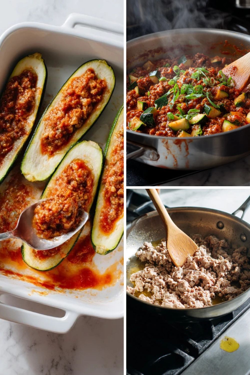 Low FODMAP Zucchini Boats Recipe - Low Fodmap Diet Recipes