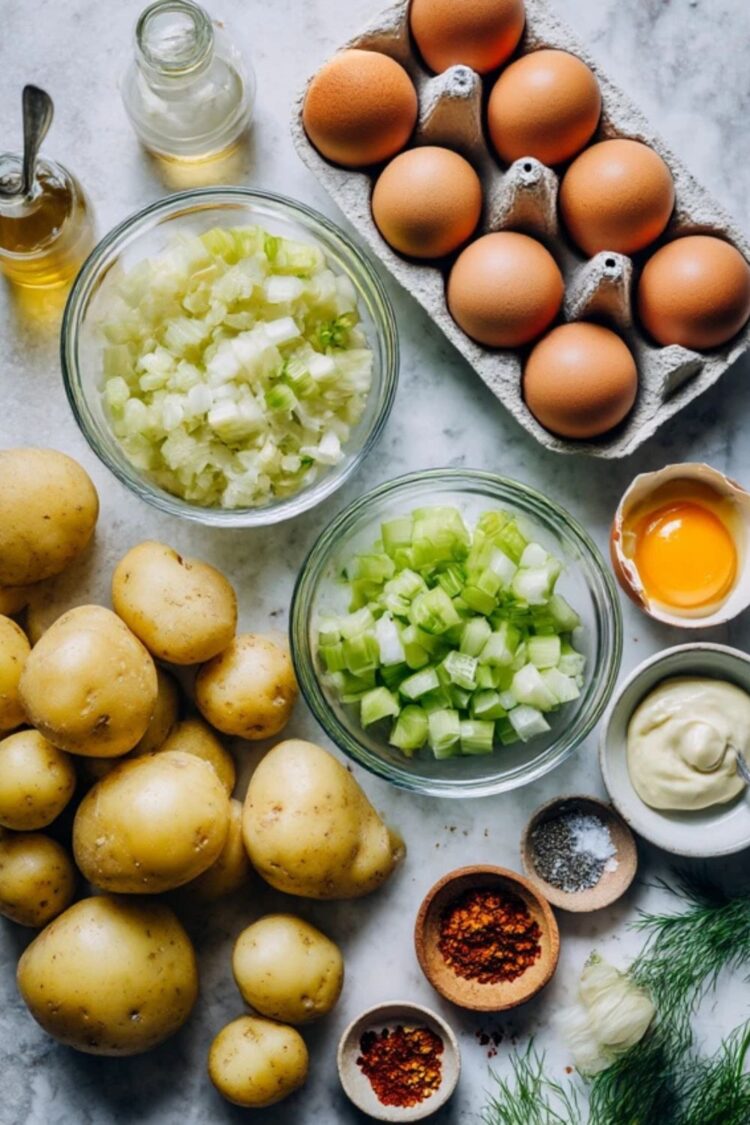 Low FODMAP Potato Salad Recipe - Low Fodmap Diet Recipes